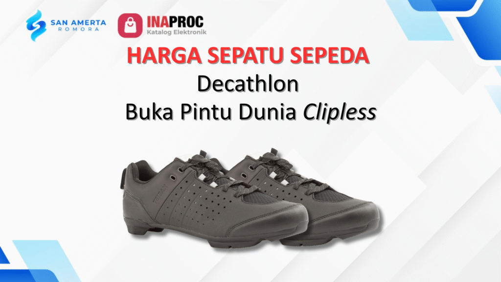 Decathlon Sepatu Sepeda: 5 Model Entry Level Mulai 300 Ribu
