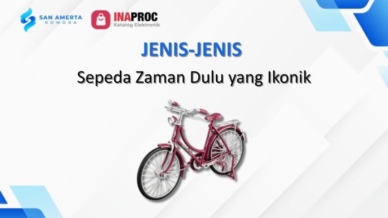Sepeda lainnya Zaman Dulu: Ontel, Jengki dan Klasik