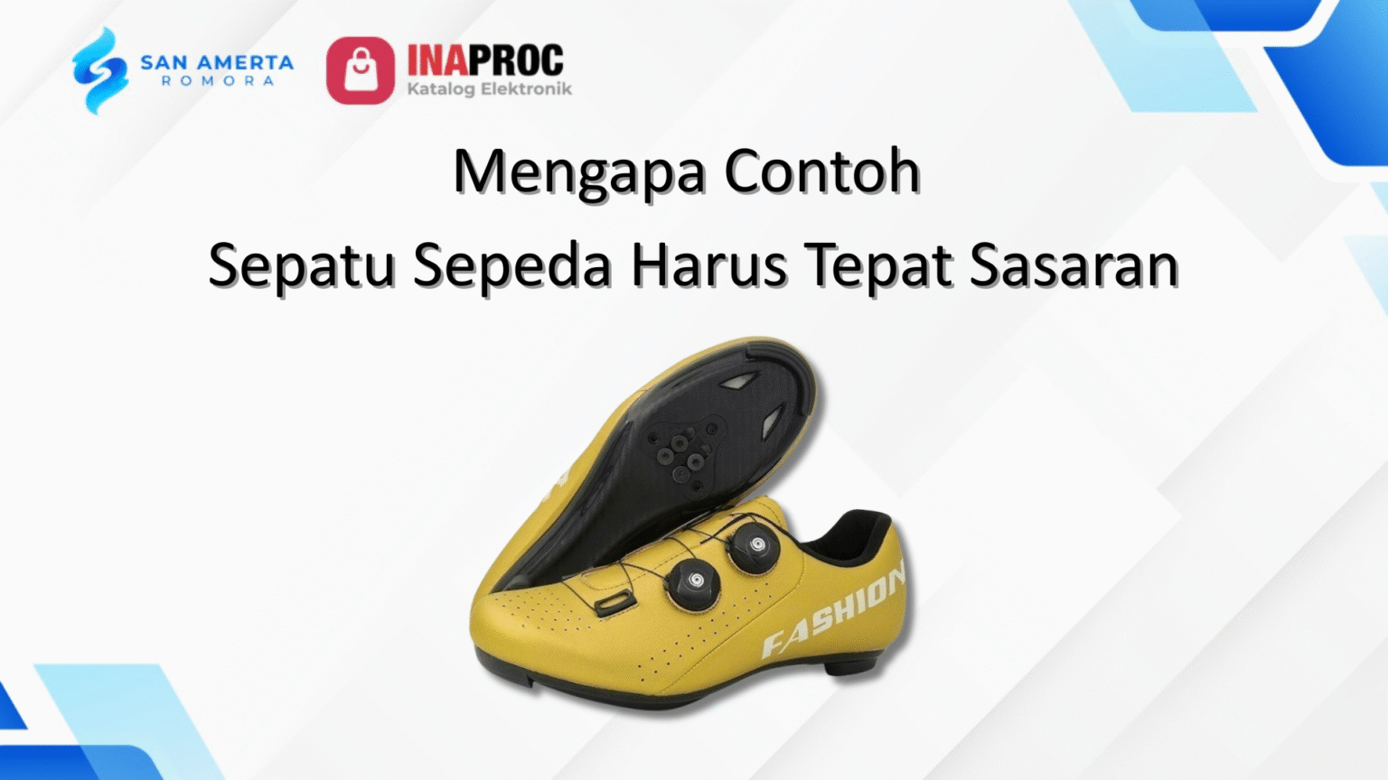 Contoh Sepatu Sepeda: 5 Jenis Terbaik (Road, MTB, Fixie)